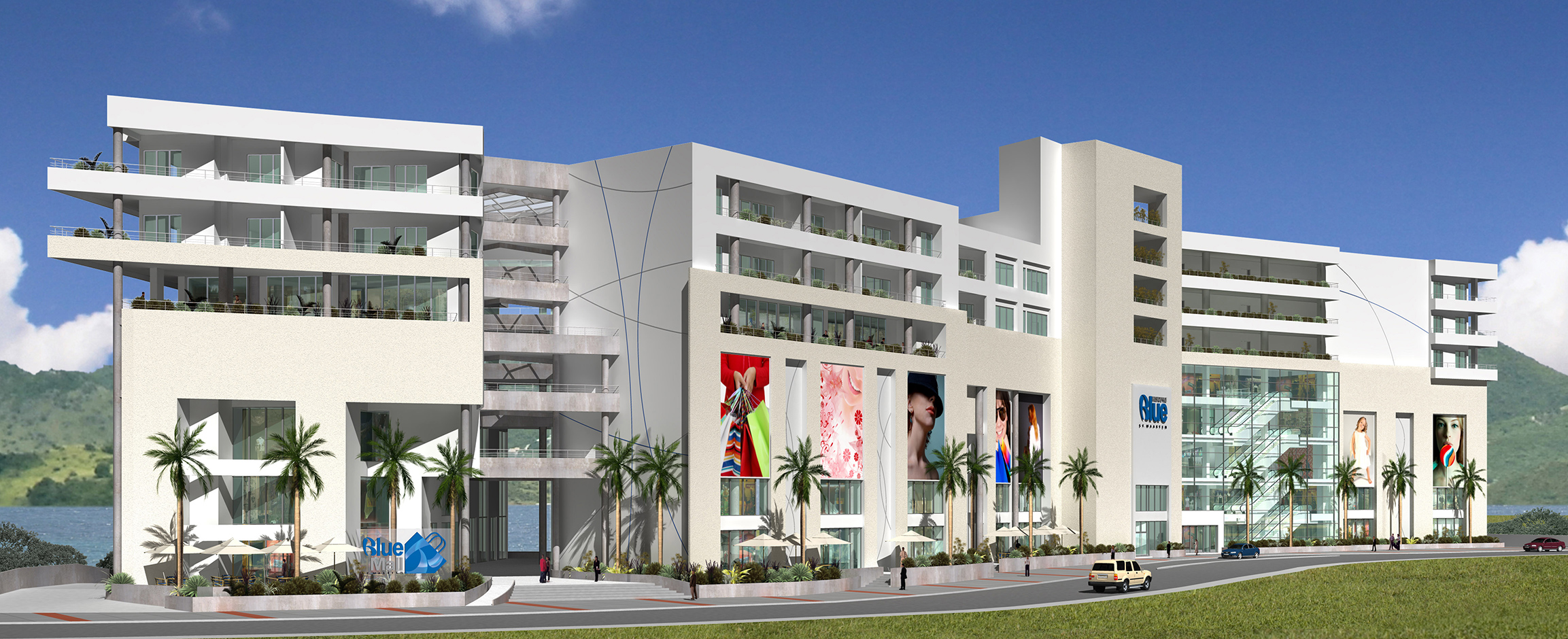Ingenium Arquitectura – Colaboración C.C. Blue Mall Sint Maarten
